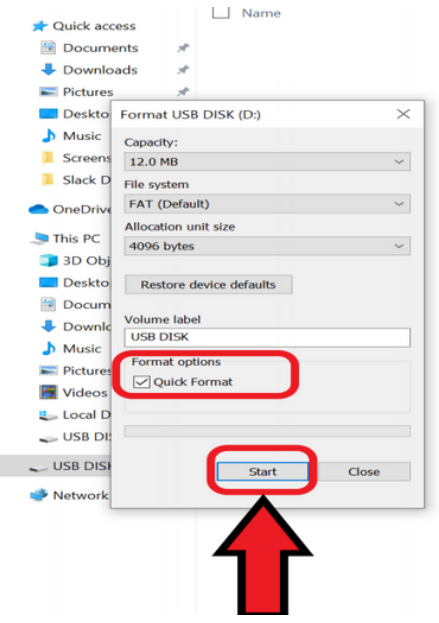 ProCure 1 Manual Software Update