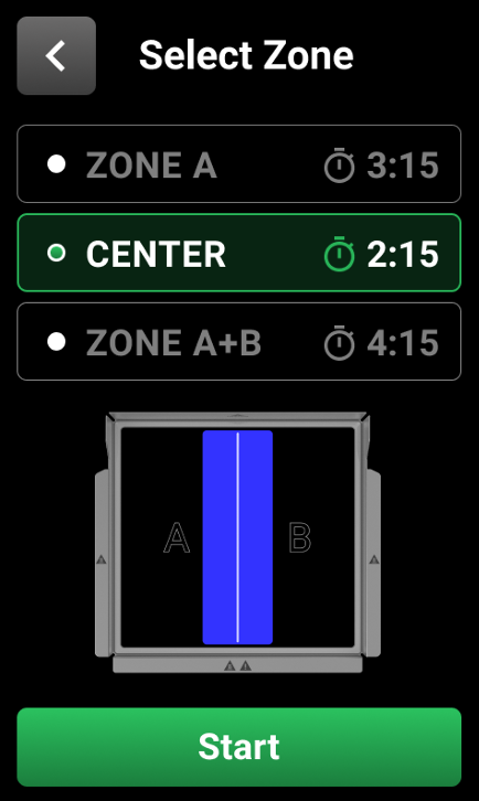 ProCure 2 Curing Zones
