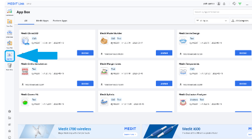 Medit Scanner Integration Setup