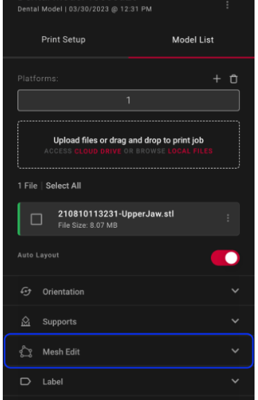 How to Use the Line Cut Feature