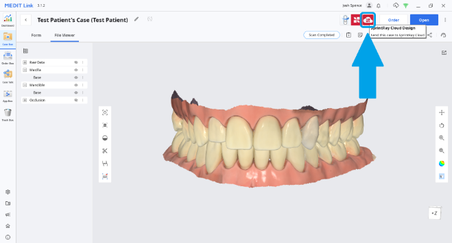 Using the Medit Integration