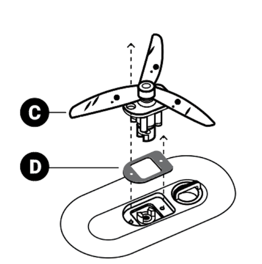 ProWash S Propeller Replacement