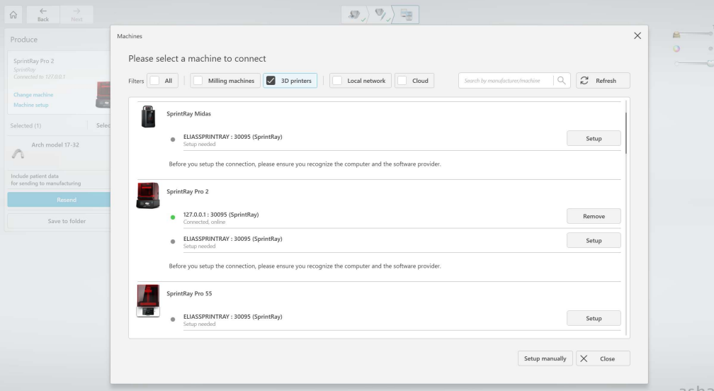 3Shape Produce Integration Setup and Usage